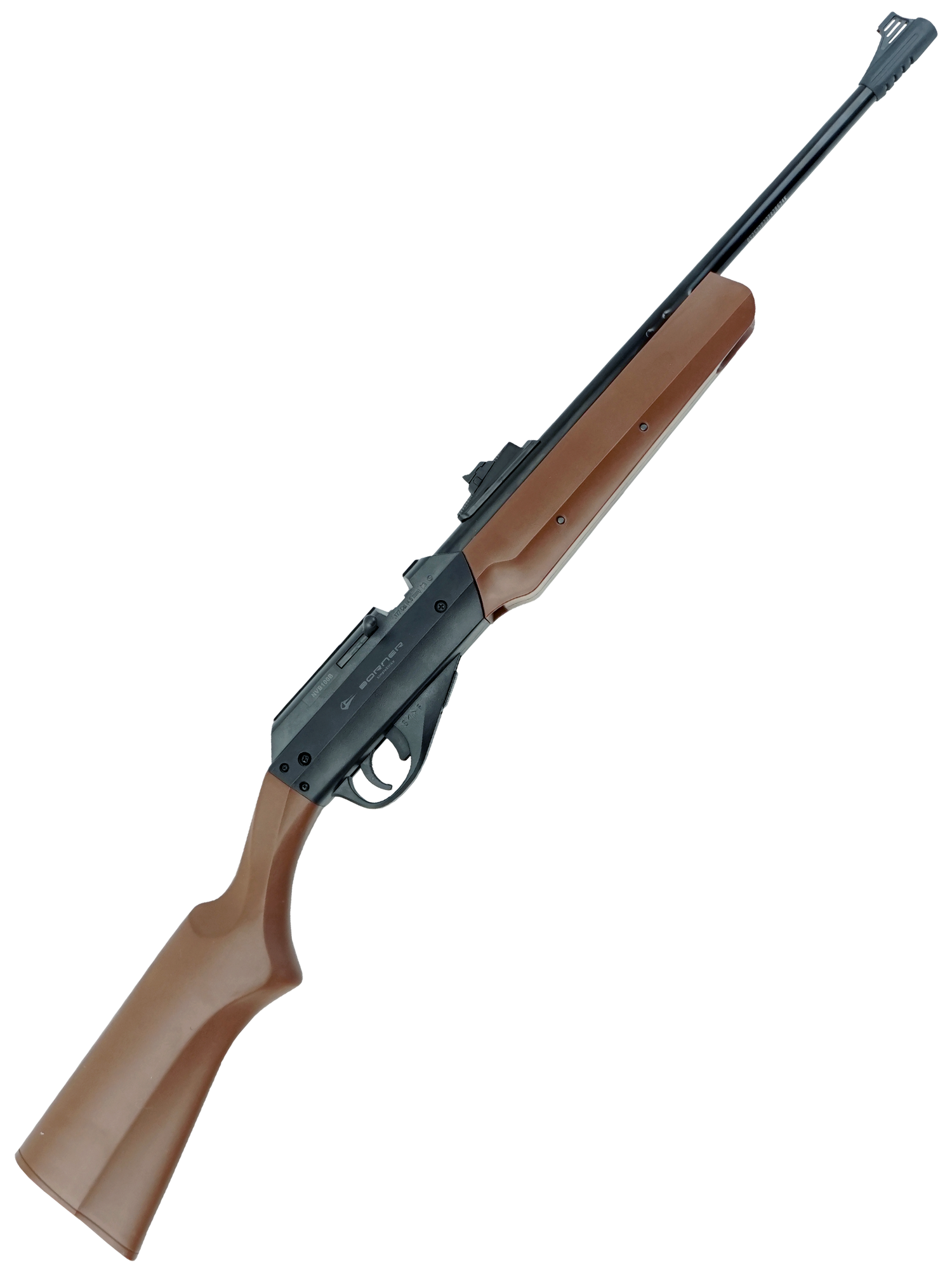 Пневматическая винтовка Borner Simple Strike Pump, Brown (пластик, 3 Дж) 4,5 мм
