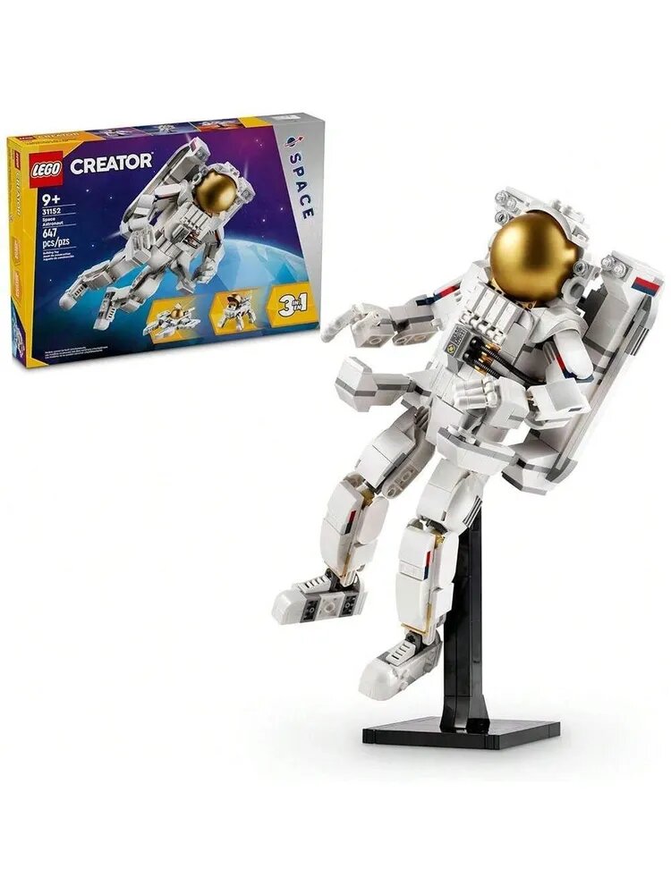 Конструктор LEGO CREATOR Космический астронавт 31152 игрушки из строительных блоков
