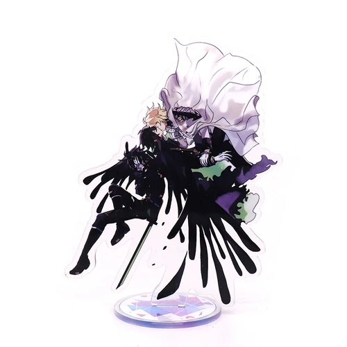 Аниме фигурка MOLLYGAN, Shinoa, Yoichi, Krul, черный, G