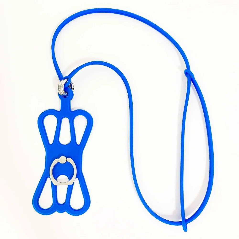 Силиконовый ремешок Blue Strap Buckle A