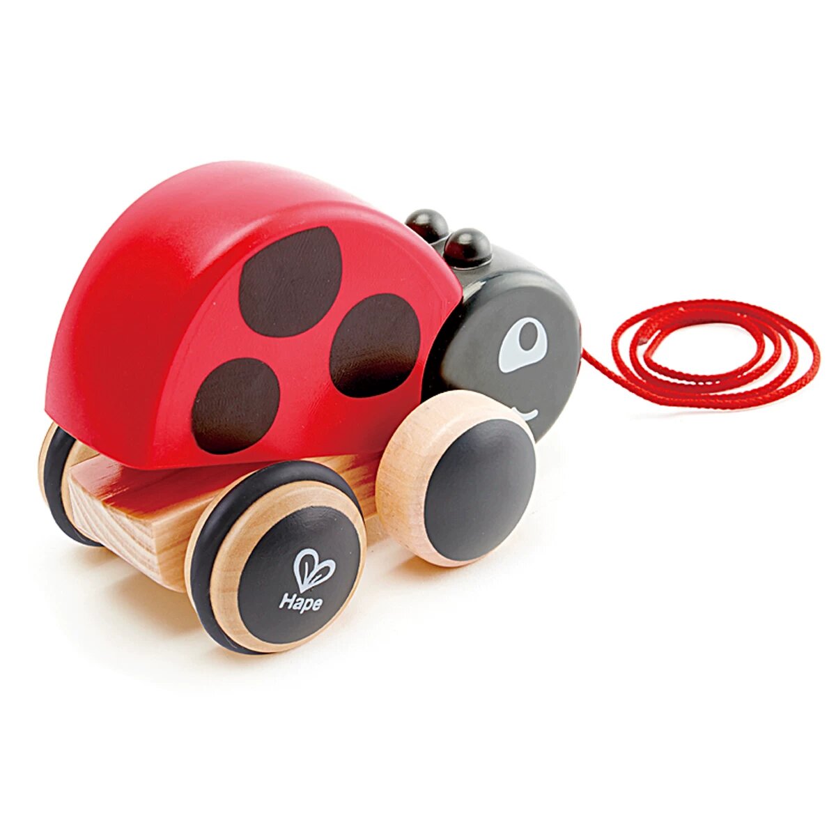 Hape Деревянная игрушка-прыгунок с бабочкой для малышей 1+ лет, обучающая игрушка для мальчиков и девочек, классическая