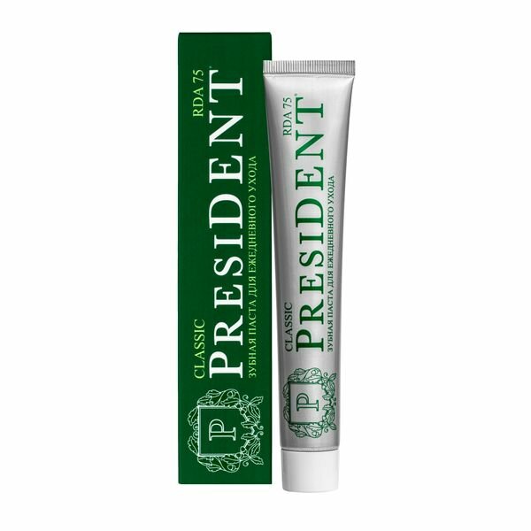 Паста зубная Classic President/Президент 75г