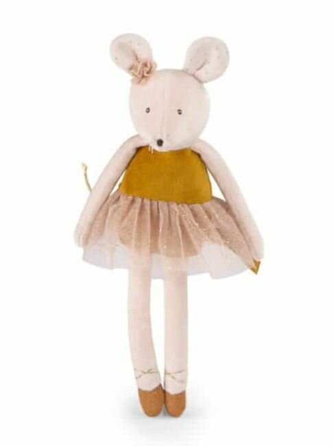 Мягкая игрушка Moulin Roty - "Золотая мышка", 31 см - 40348