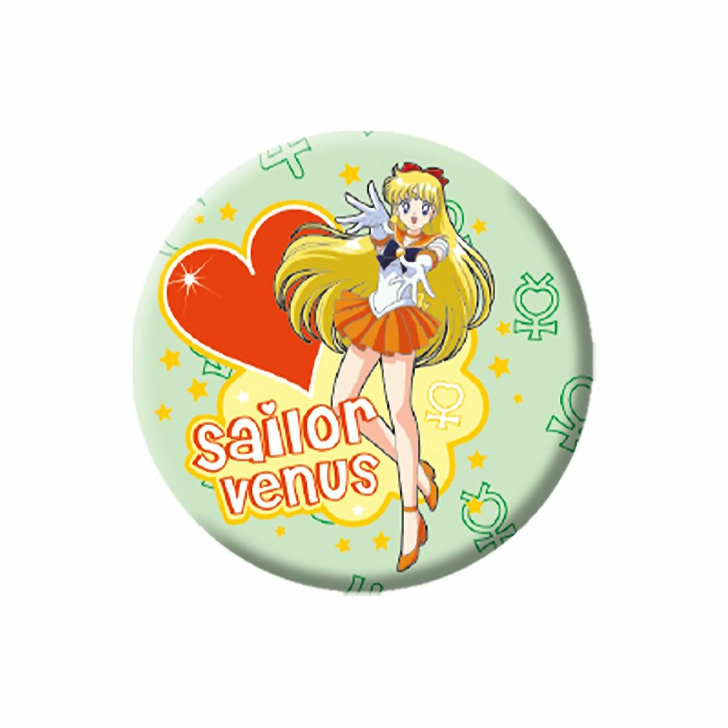 Набор значков ABYstyle Sailor Moon BP0619, металл, 6 шт, разного диаметра — фото 1