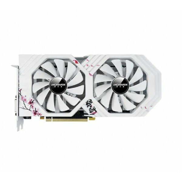Видеокарта БУ 08192Mb RX590 DICASVER RX590GME 8G SAKURA EDITION
