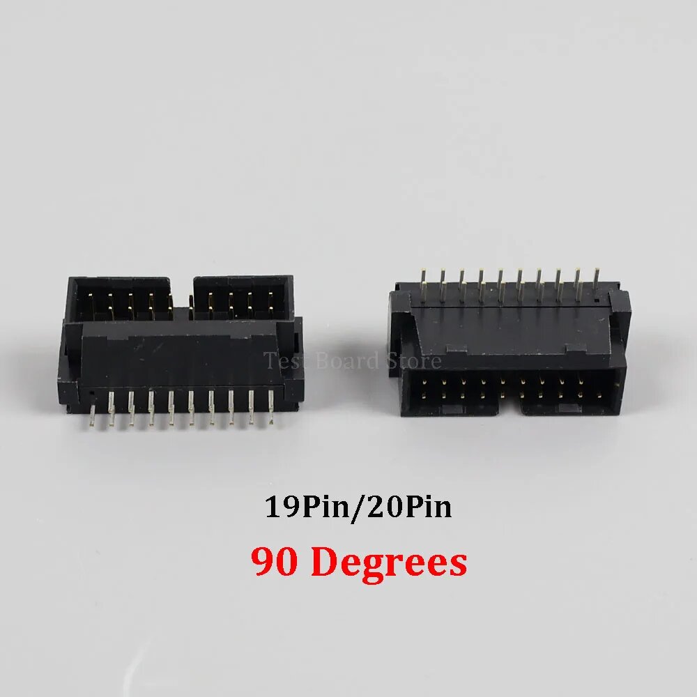 Разъем 19/20 Pin 90 градусов, Цвет: D, 2PCS