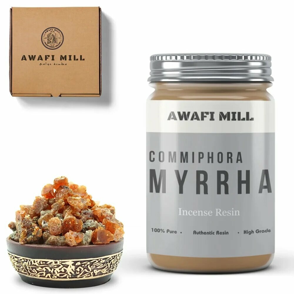 Смола мирры камедь Commiphora для бахура 50 г