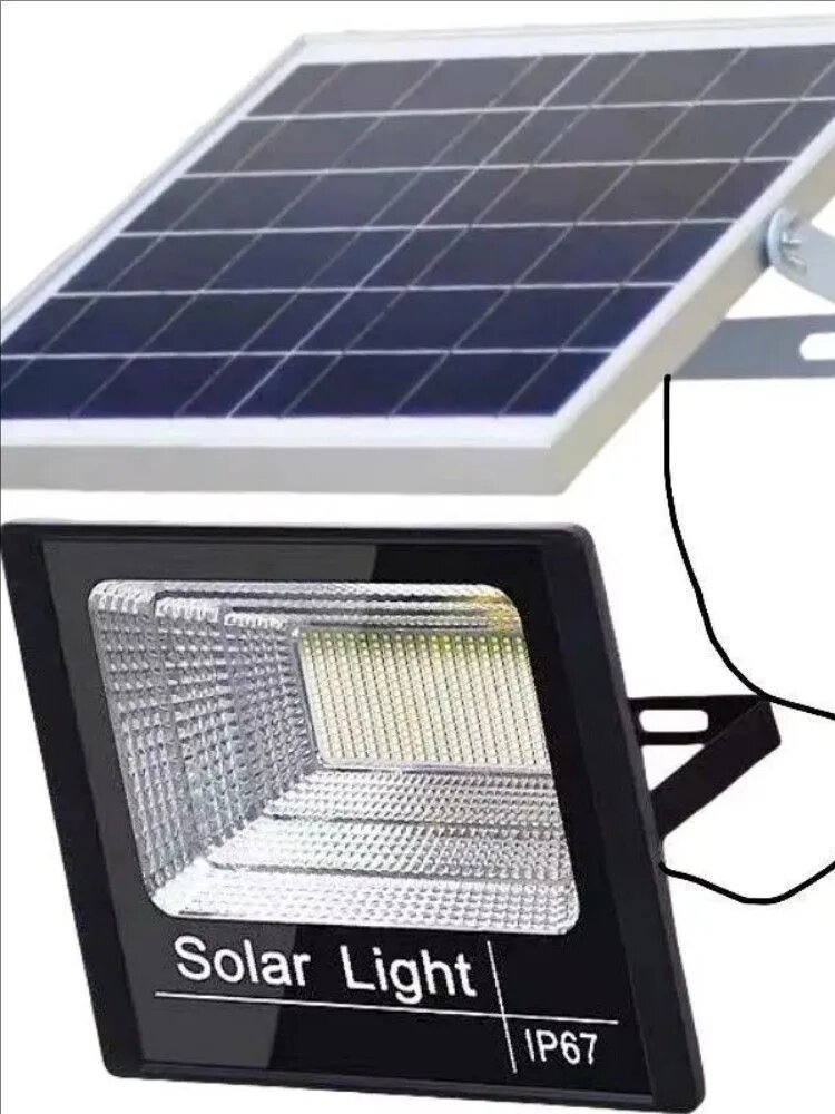Уличный светильник Solar Light IP67, C5W, 1 лампа, ABS пластик, с солнечной панелью