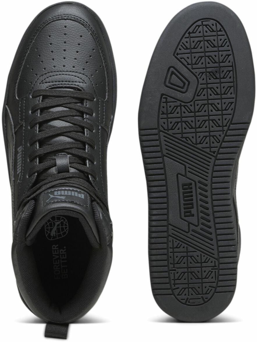 Кеды PUMA Caven 2.0 Mid, размер 8 UK, черный — фото 1