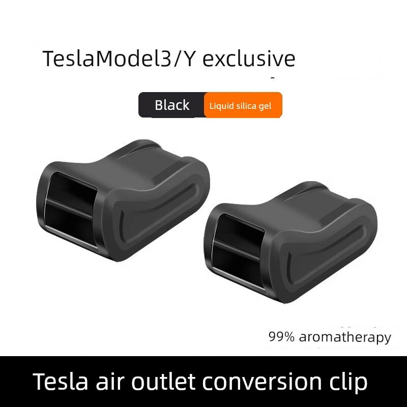Новая версия адаптера для крепления ароматизатора в воздуховод автомобиля Tesla Model Y/3, аксессуары для модификации