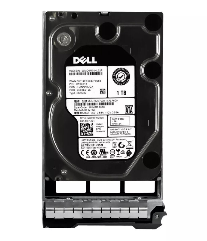 Жесткий диск Dell 0HNWHH 1Tb 7200 SATAIII 3,5" HDD