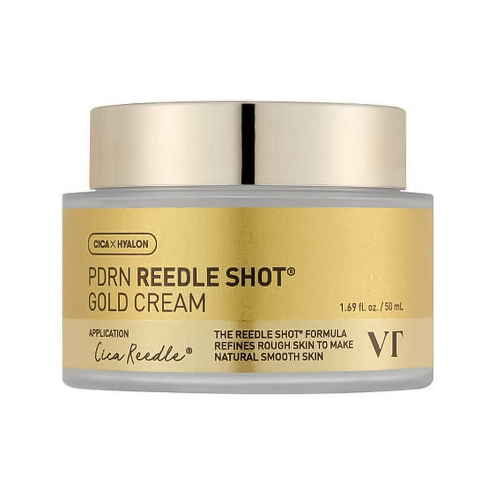 VT Cosmetics Омолаживающий крем с золтом и пдрн PDRN Reedle Shot Gold Cream, 50 мл