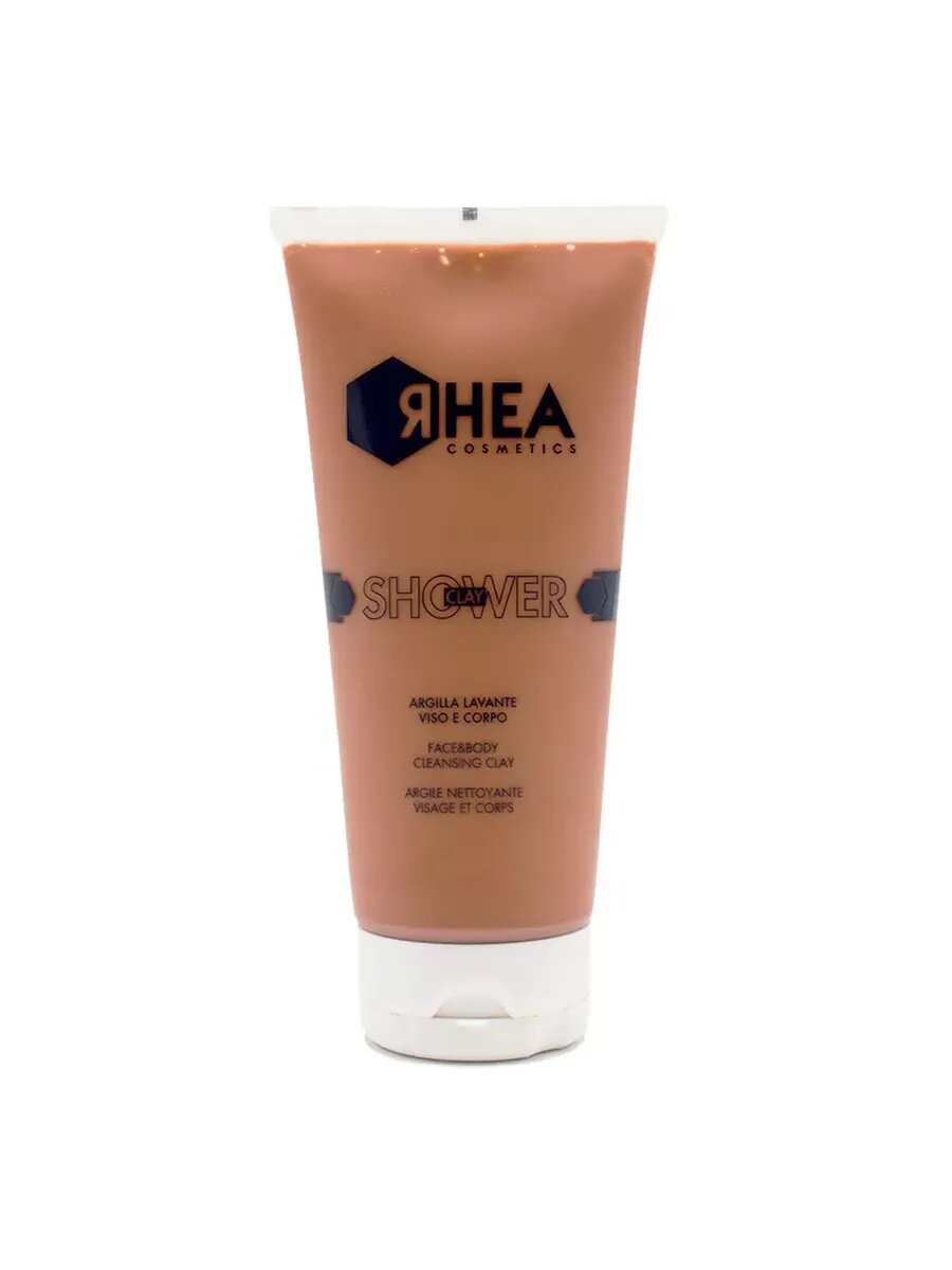 Rhea ShowerClay Очищающая глина для лица и тела 200 м 200 мл