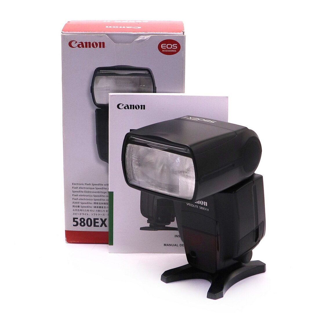 Фотовспышка Canon Speedlite 580EX II в упаковке