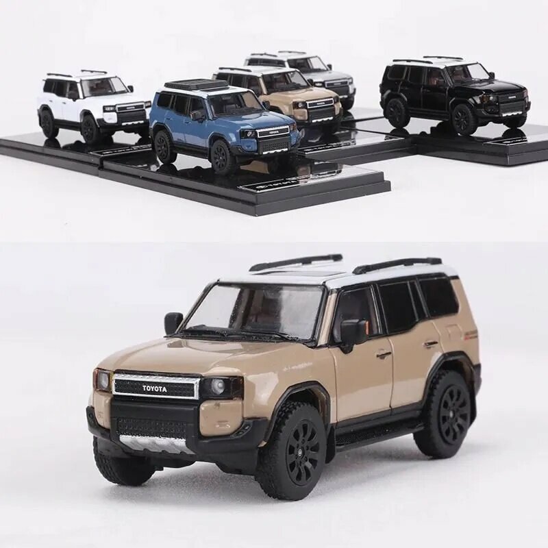 Машинка модель GCD 1:64 Toyota Land Cruiser Prado LC250 Limited alloy car model