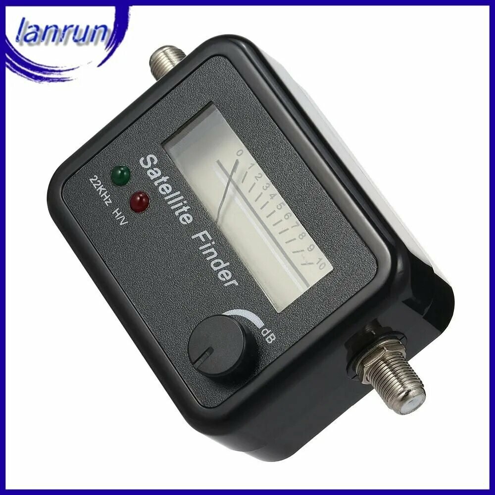 Детектор спутникового сигнала, элегантный и портативный, для настройки ТВ антенн