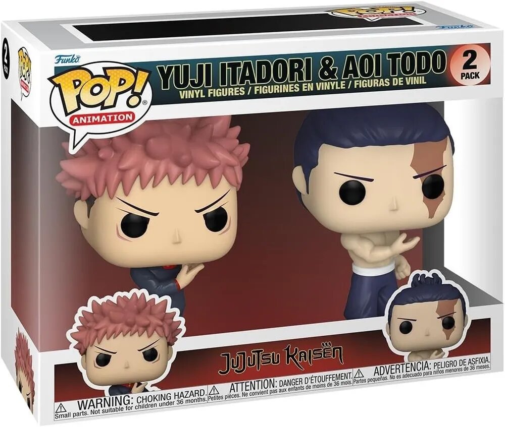 Фигурка JujutsuKaisenYuji Itadori & Aoi Todo 2Pack