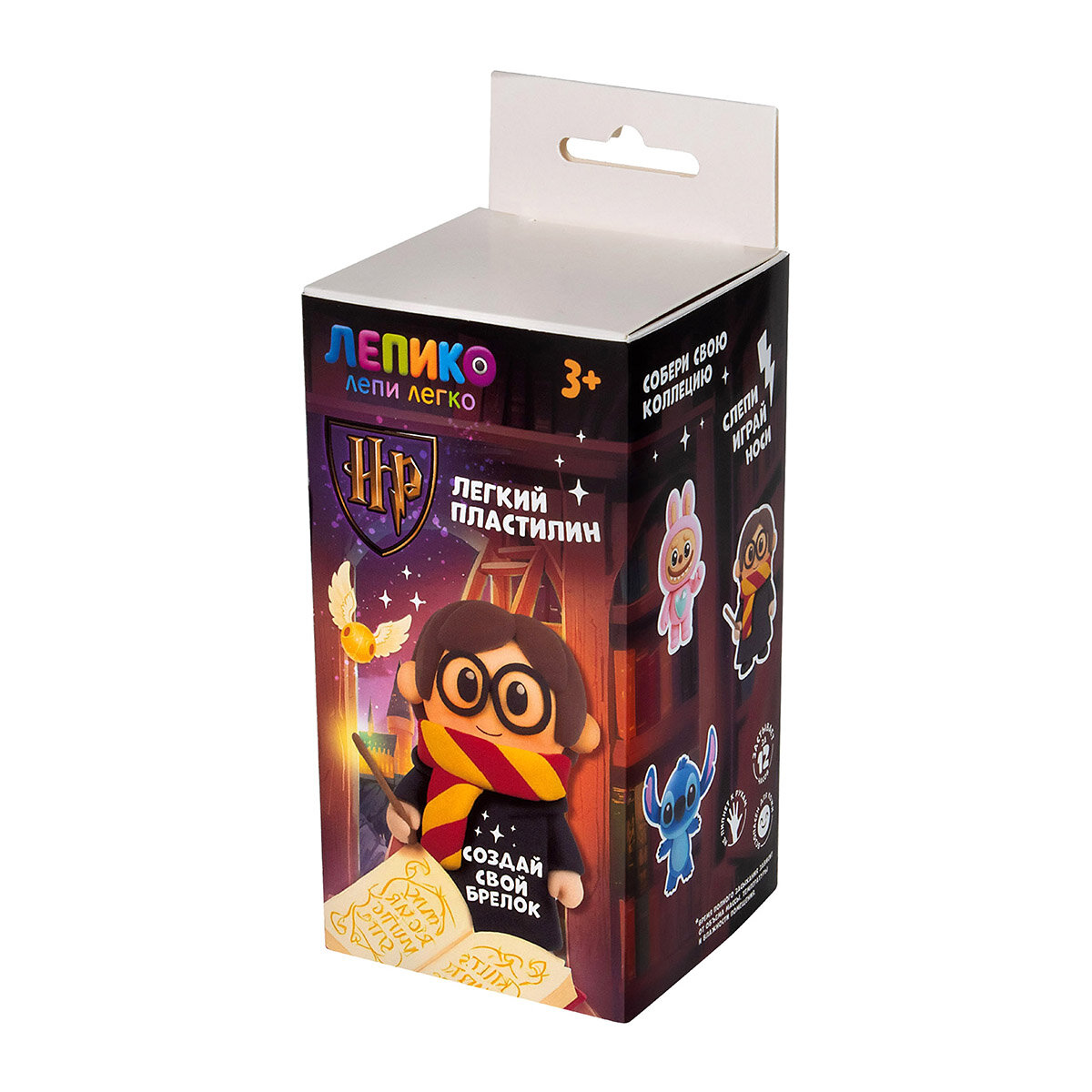 Пластилин Легкий «Лепи легко» Гарри Поттер 4 цвета – набор для творчества детей