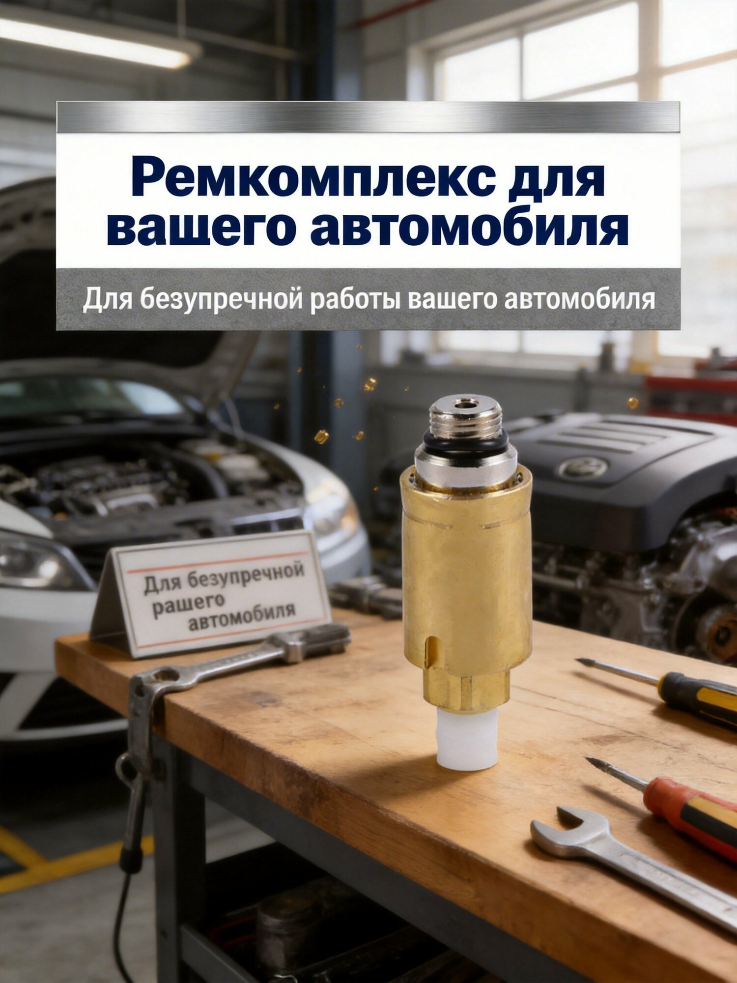 Клапан остаточного давления, ремкомплект для амортизатора пневмоподвески Audi Q7 VW Touareg Porsche Cayenne 2002-2015