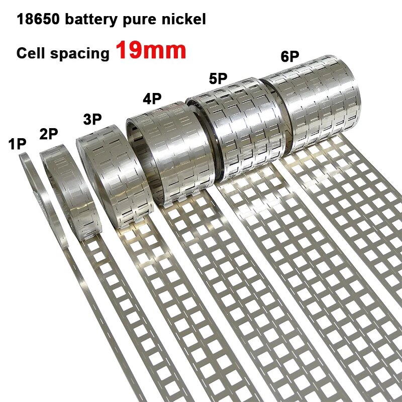 Лента никелевая 18650, 2P-19-T0.15mm-1m