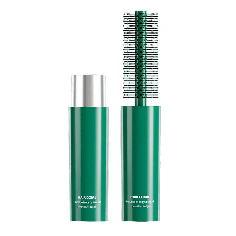 Щетка для волос круглая, 1pcs Green