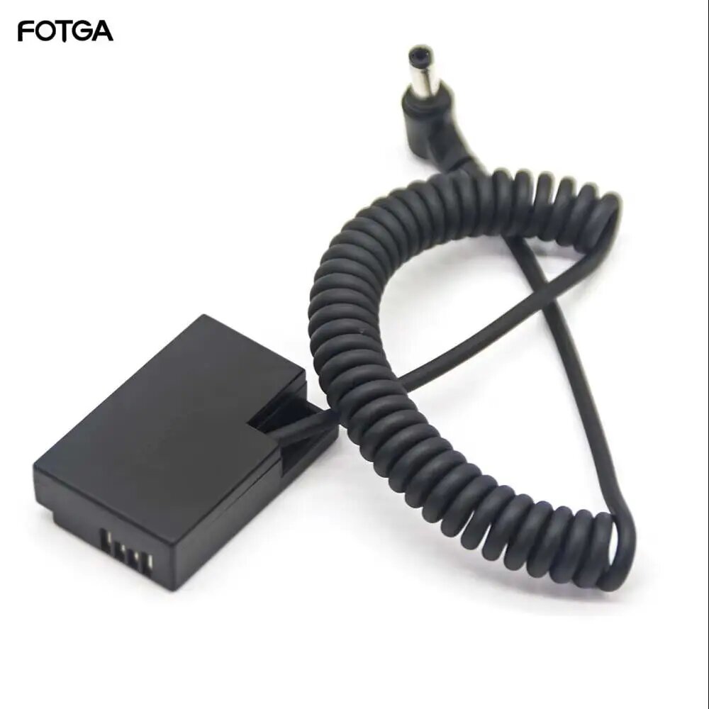 Замена аккумулятора FOTGA LP-E17 DC Coupler DR-E18 для Canon EOS R8 R10 RP R50 77D 850D 800D 760D 750D 200DII 200D T6i T6s