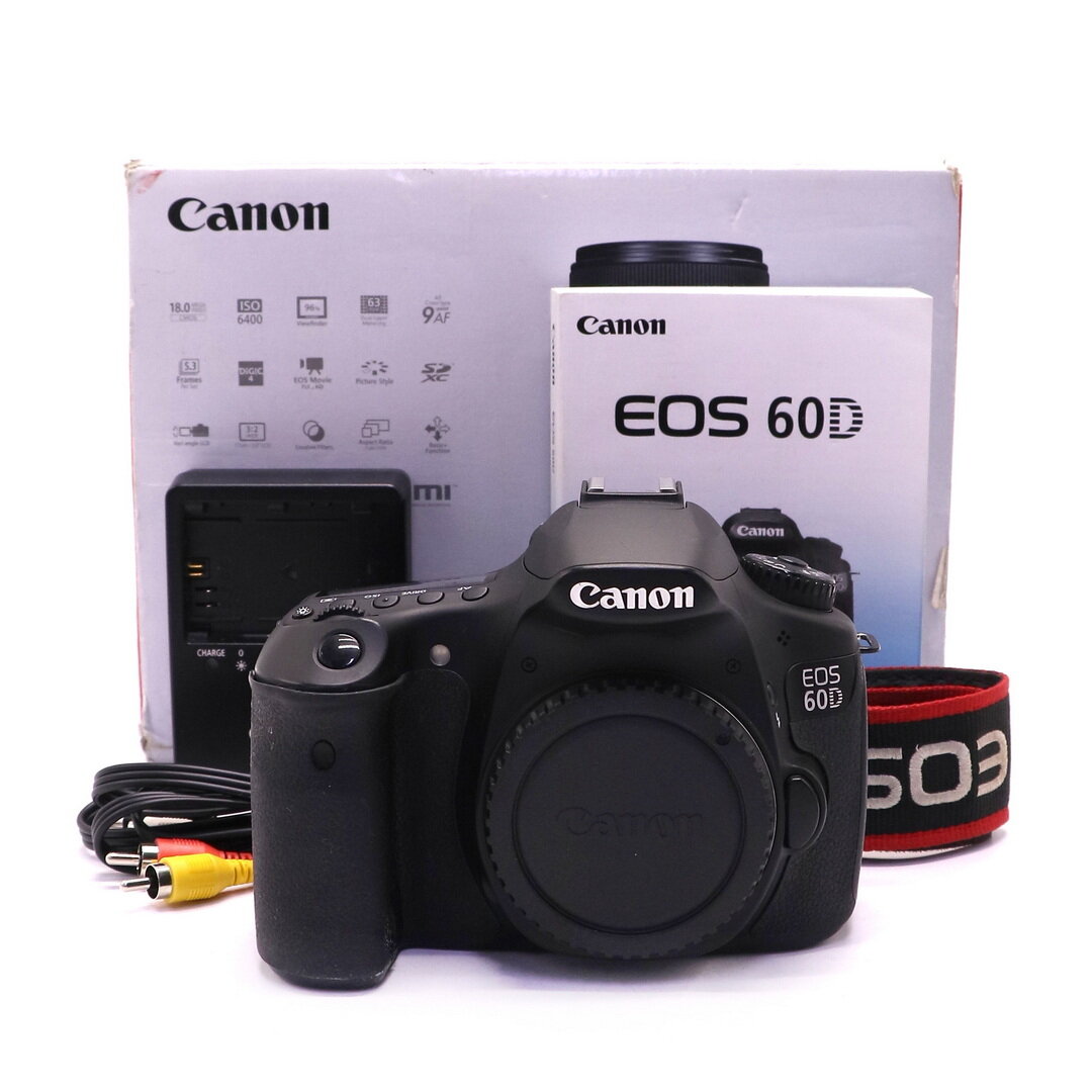 Камера Canon EOS 60D body в упаковке (пробег 27500 кадров)