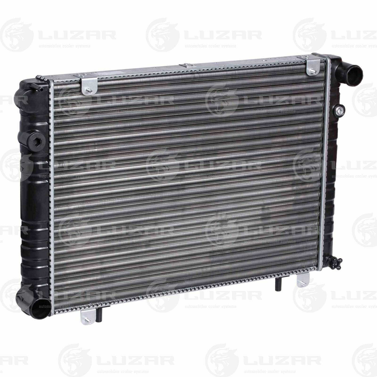Радиатор охлаждения ГАЗ 3302 (99 .) алюм. сборный (LUZAR) LRc 0342