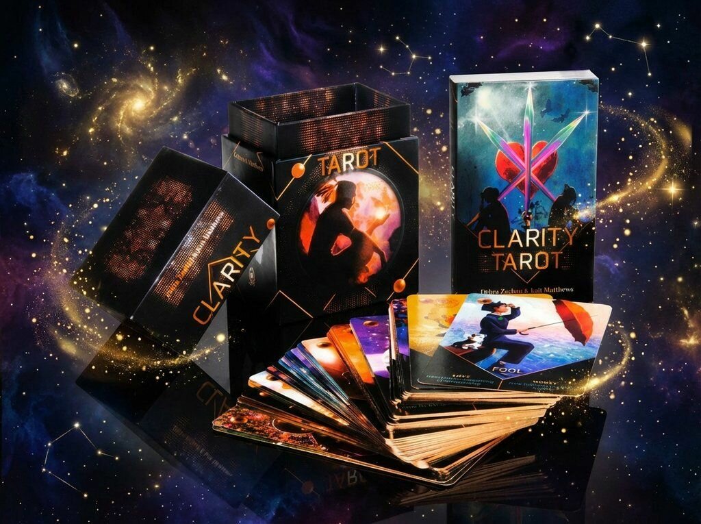 Карты Таро "Clarity Tarot Cards" Schiffer Publishing / Карты Таро ясности 63409