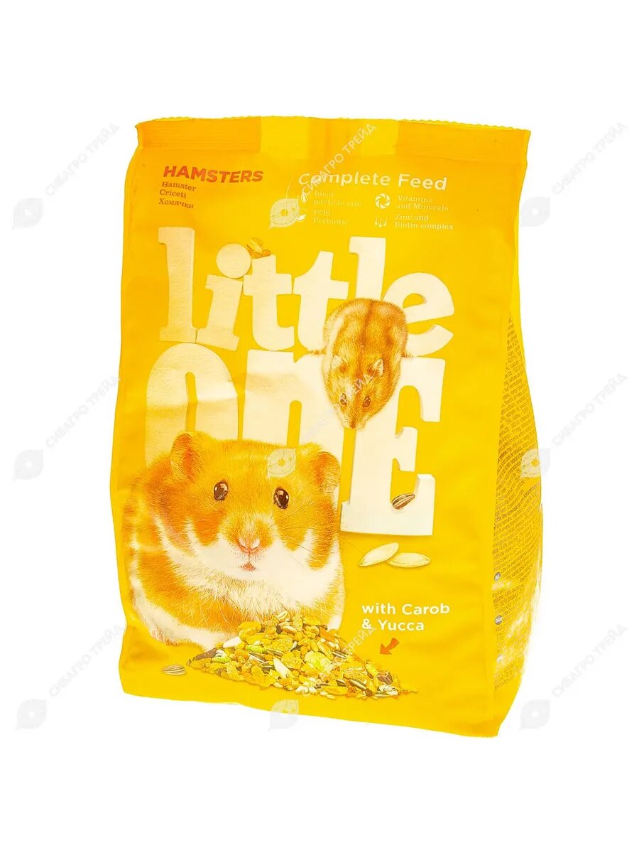 Little One сбалансированный зерновой корм для хомячков, 900 г