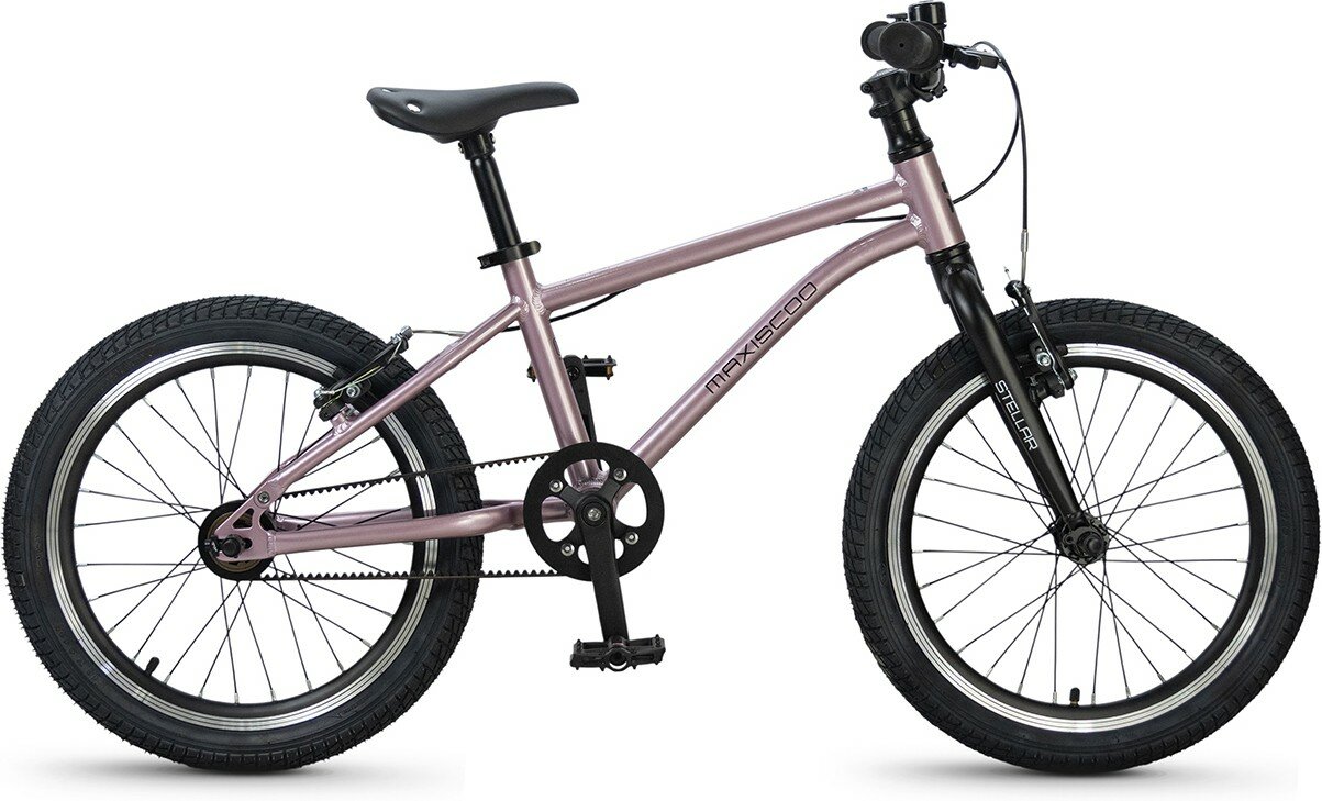 Велосипед Maxiscoo Stellar Standard 18 (2026) (110-130 см), розовый