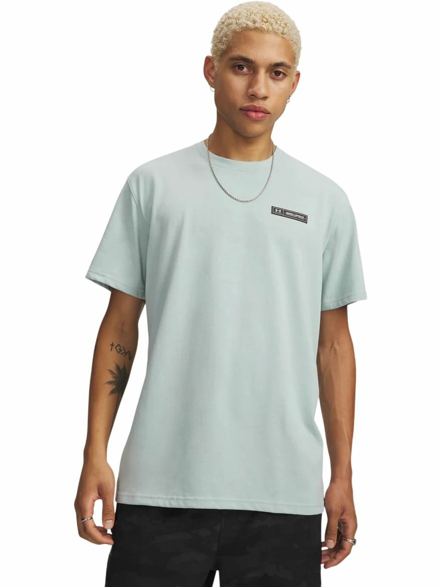 Футболка спортивная UA HW ARMOUR LABEL SS