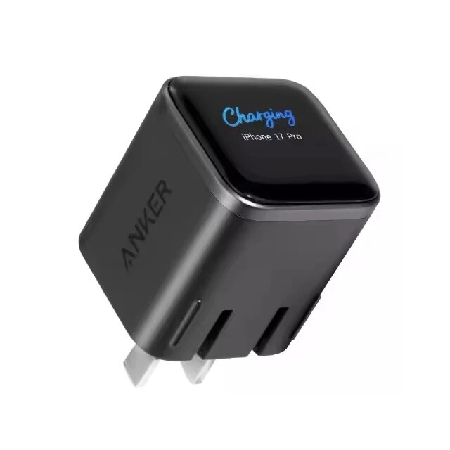 Зарядное устройство Anker 45W Nano Smart Type C с быстрой зарядкой, складной вилкой и A121D-Black