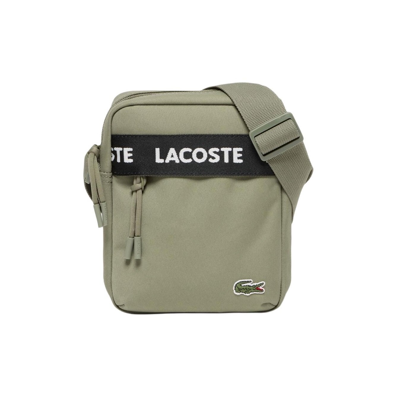 Сумка LACOSTE, зеленый, — фото 1