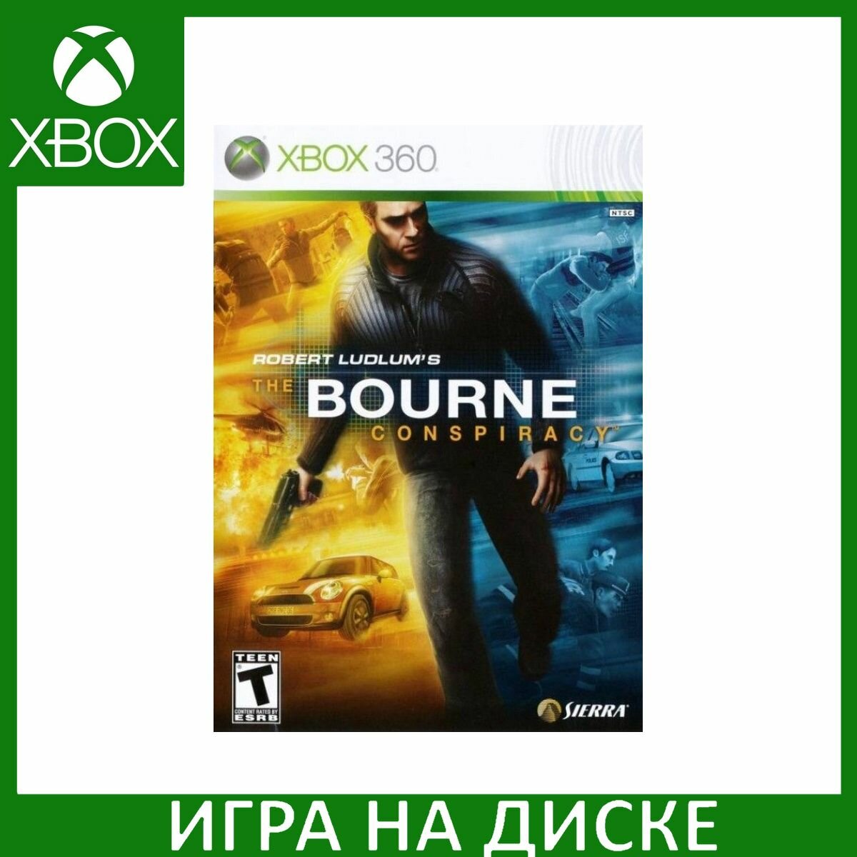 Игра Конспирация Борна (The Bourne Conspiracy) Xbox 360 Диск Английская версия