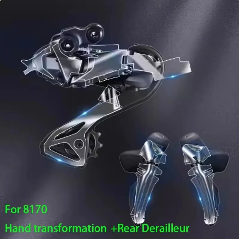 Shimano 8170 Задний переключатель + наклейки