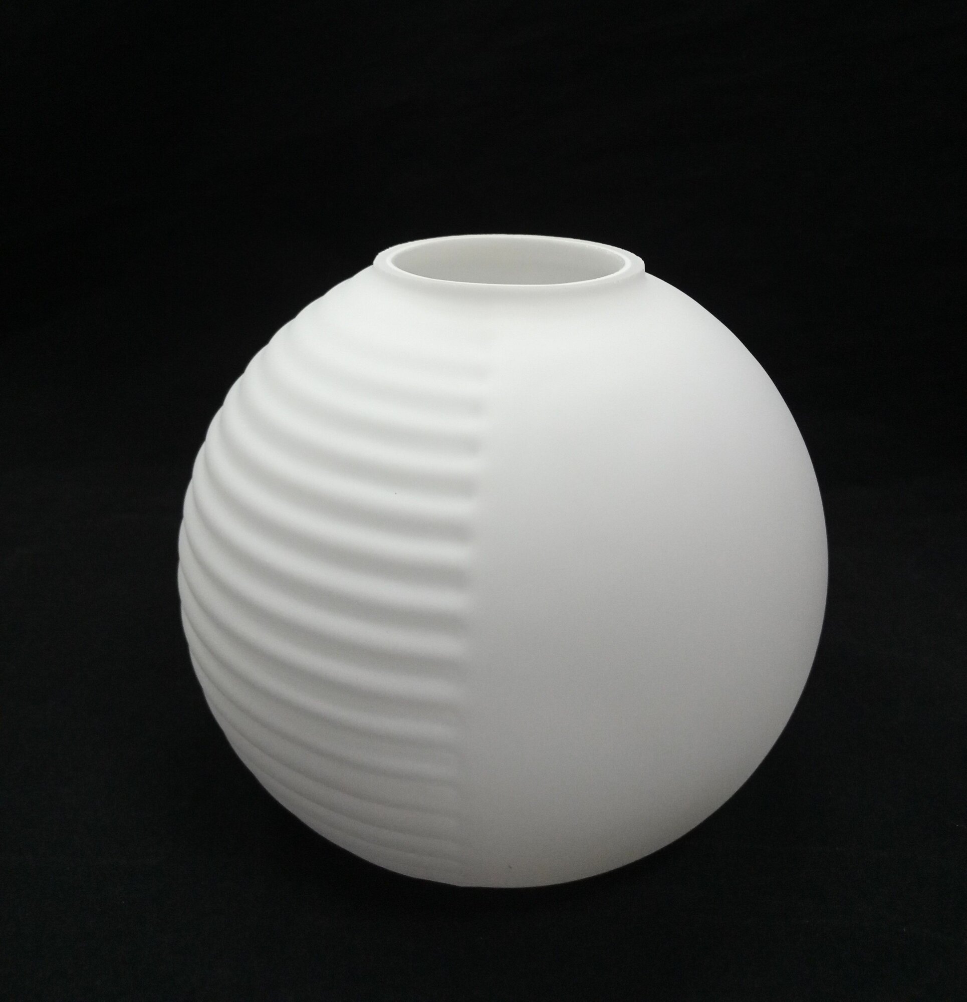 Плафон стеклянный полусфера Plafond World K 217