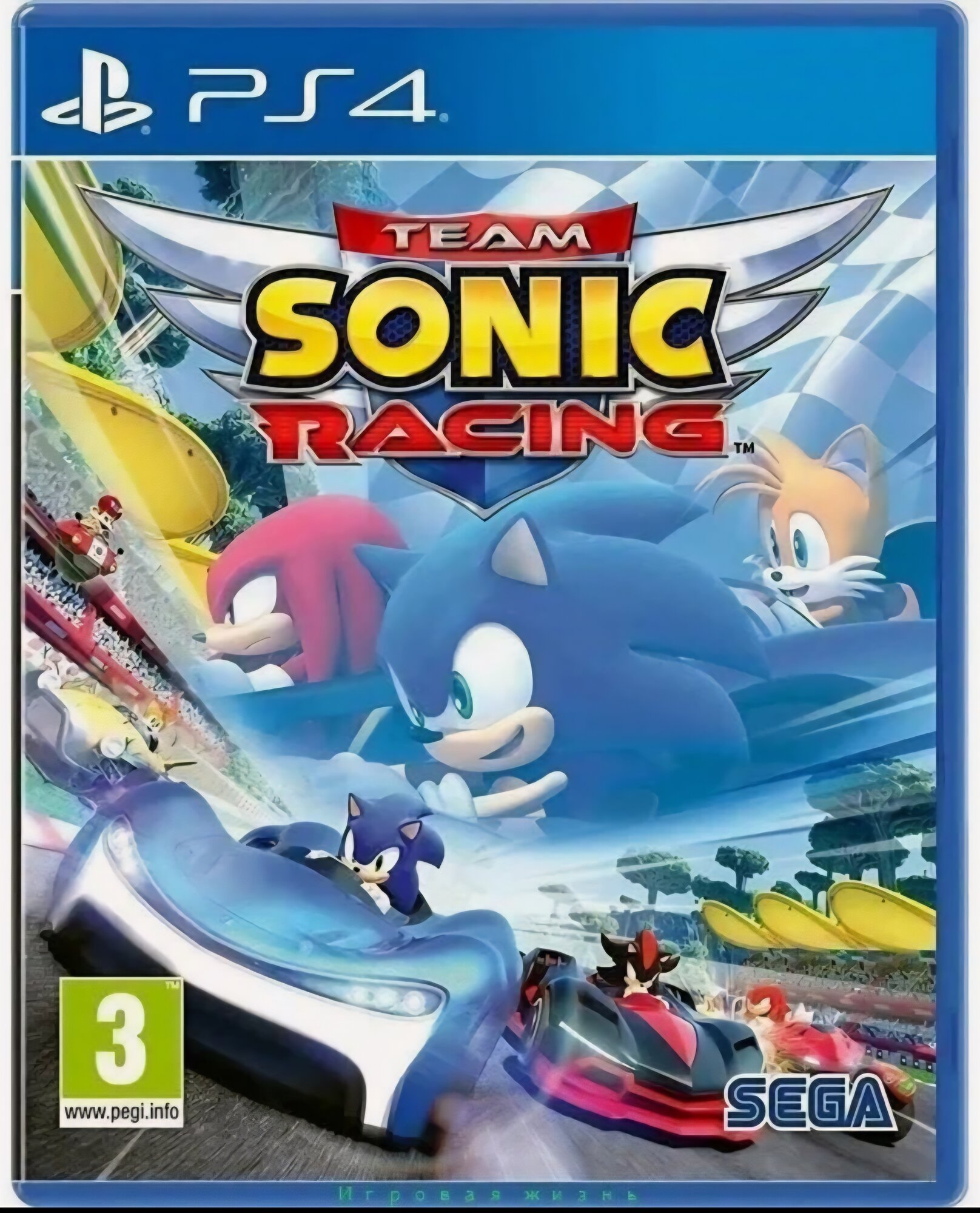 Уценка! Игра Team Sonic Racing для PlayStation 4 (Русская версия, PS4/PS5)