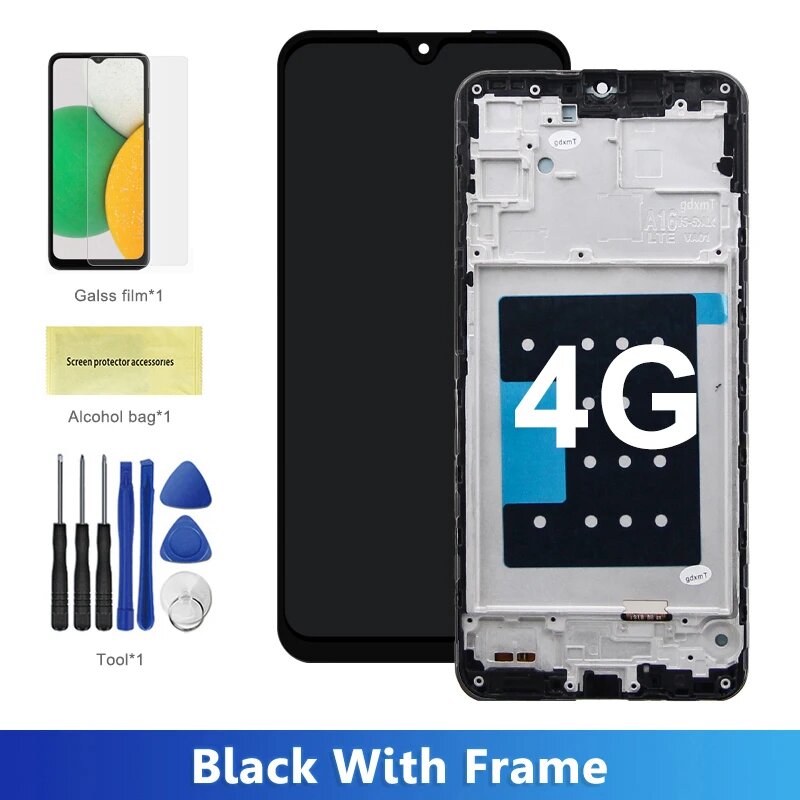 Для Samsung A16 4G SM-A165F ЖК-дисплей с цифровым преобразователем сенсорного экрана в сборе для Samsung A16 5G A166 SM-A166B ЖК-дисплей 100% тестирование