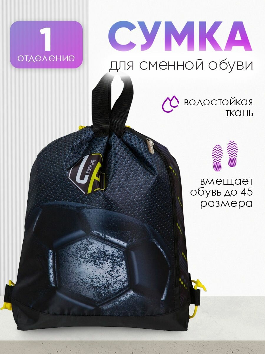 Сумка для сменной обуви и спортивных секций "deVENTE. Sport" 38x43x9 см