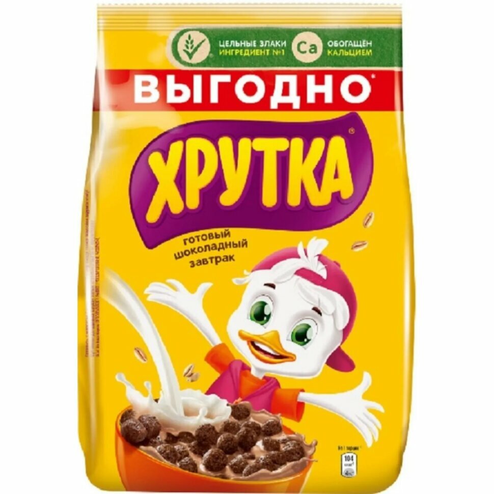 Шарики Хрутка шоколадные, 650г, 1681388