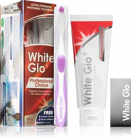 Набор для ухода за полостью рта White Glo Professional, унисекс, белый