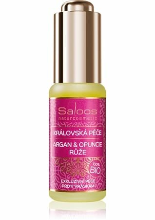 Масло косметическое Saloos Bio King's Care Argan & Opuntia & Rose, 20 мл