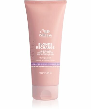 Бальзам для волос Wella Invigo Blonde Recharge, фиолетовый, 200 мл