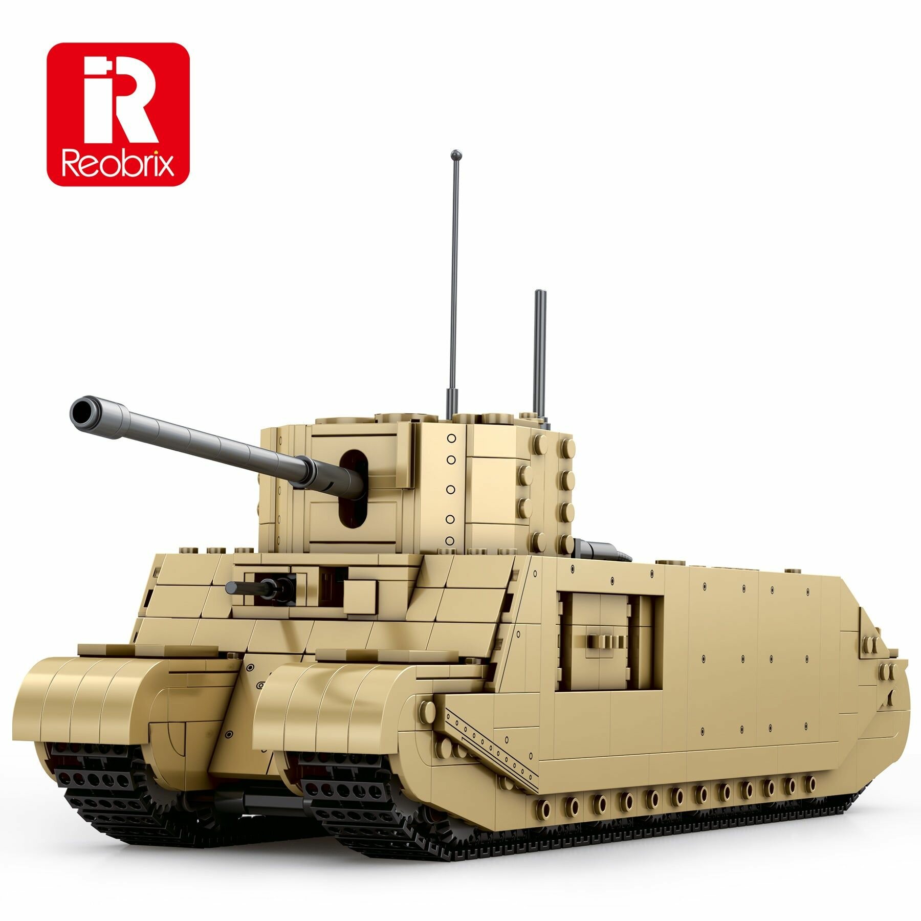 Конструктор Reobrix World of Tanks Edition TOG II - Мир танков: ТОГ II, 1427 эл. - 77032