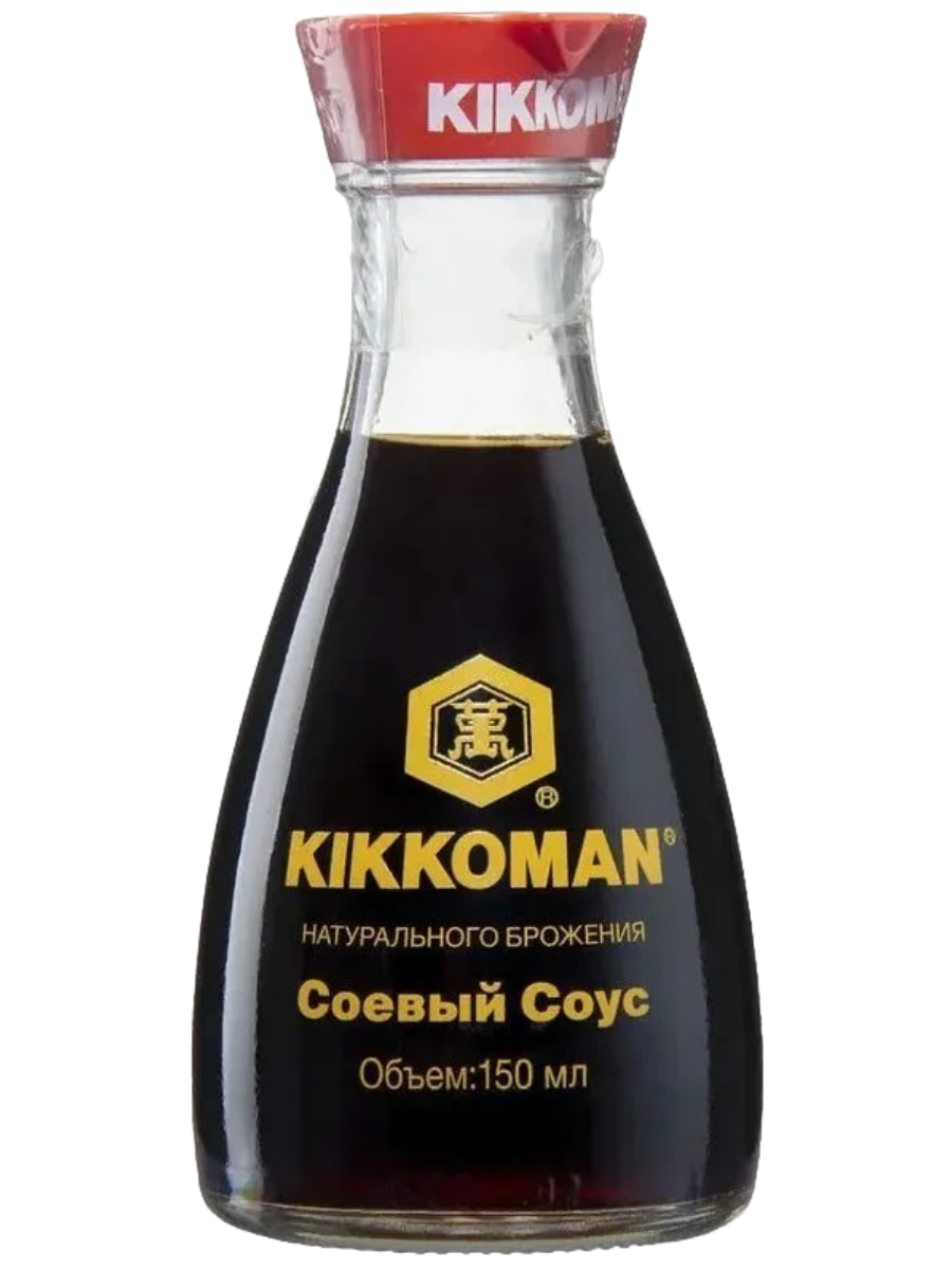 Соевый соус KIKKOMAN Кикоман натурального брожения, 150 мл, Япония