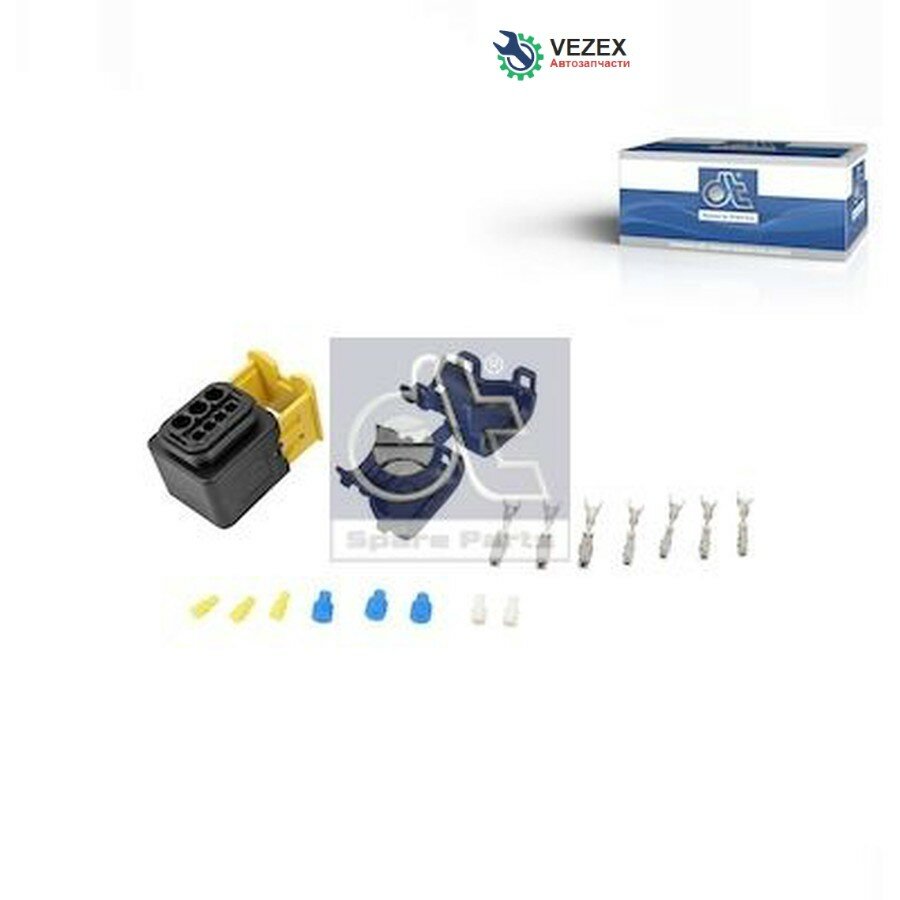 DT SPARE PARTS 496018 р \к разъема !7-pin штекерная вилка \DAF, MB