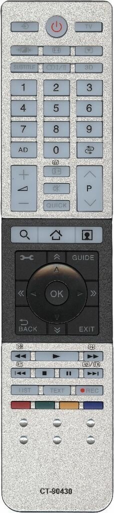 Пульт CT-90430 (CT-90429) для телевизора Toshiba LCD TV