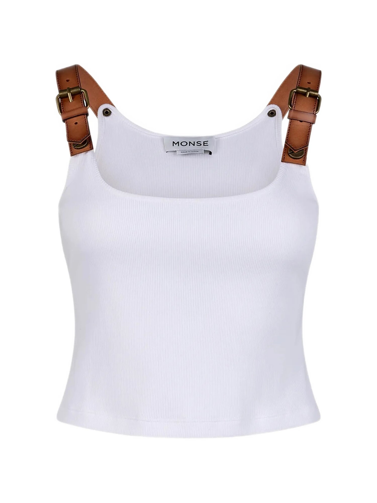 Топ Buckle-detail tank top