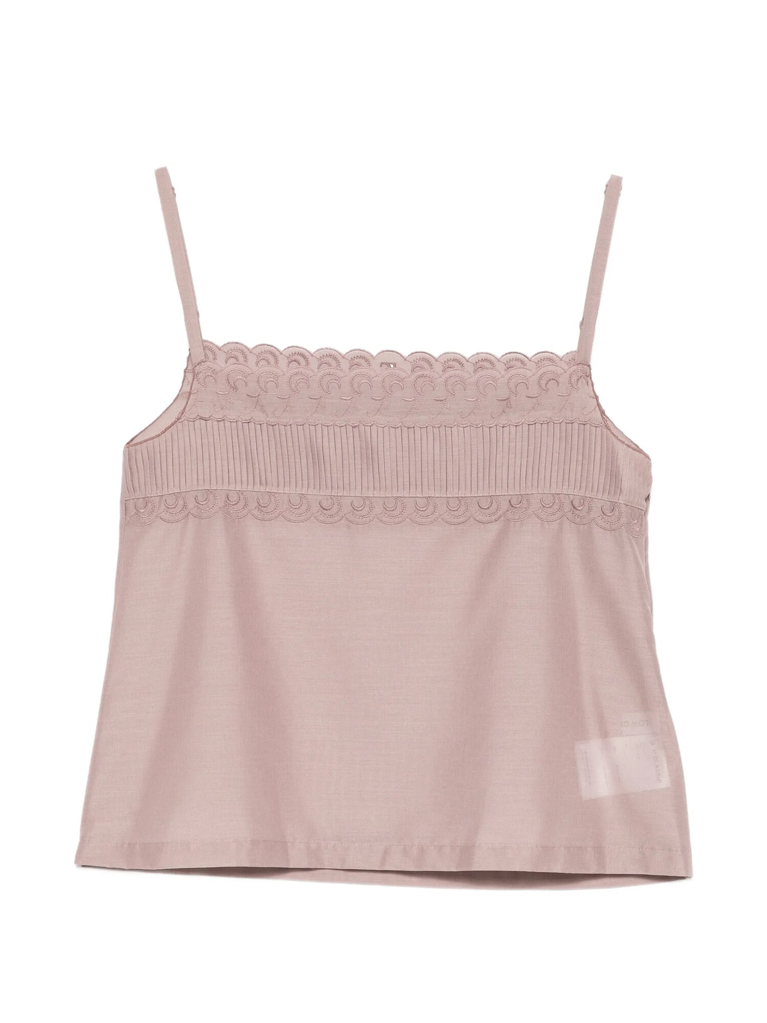 Топ Embroidered-detail top